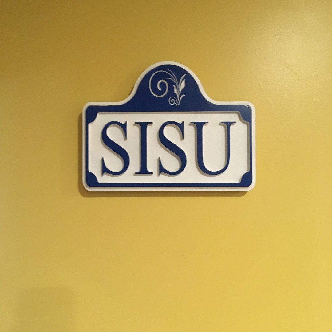 Finnish SISU Sign strength of Will - Etsy