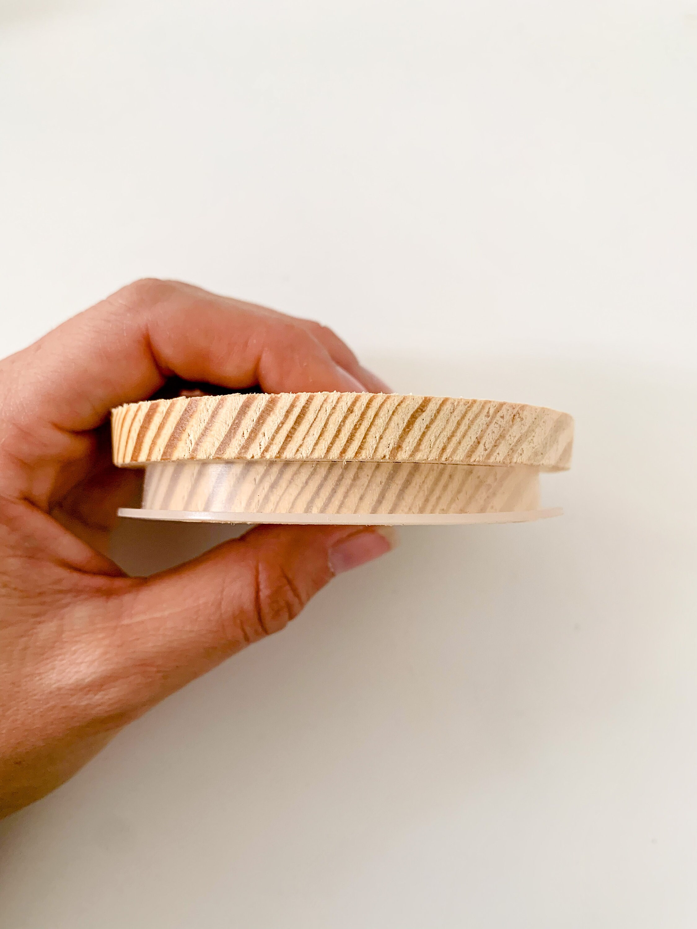 Raw Pine Wood Lid - Etsy