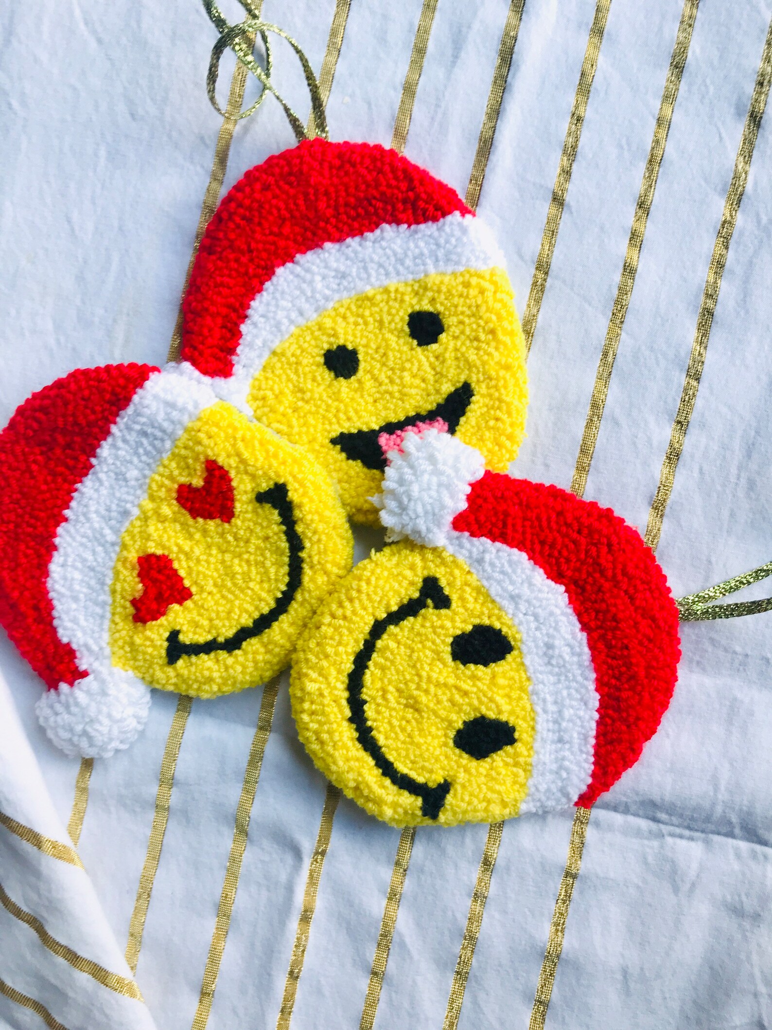 Xmas Decoration, Smiley Face Christmas Hat, Christmas Gifts, Emoji ...