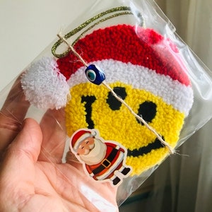 Xmas Decoration, Smiley Face Christmas Hat, Christmas Gifts, Emoji ...