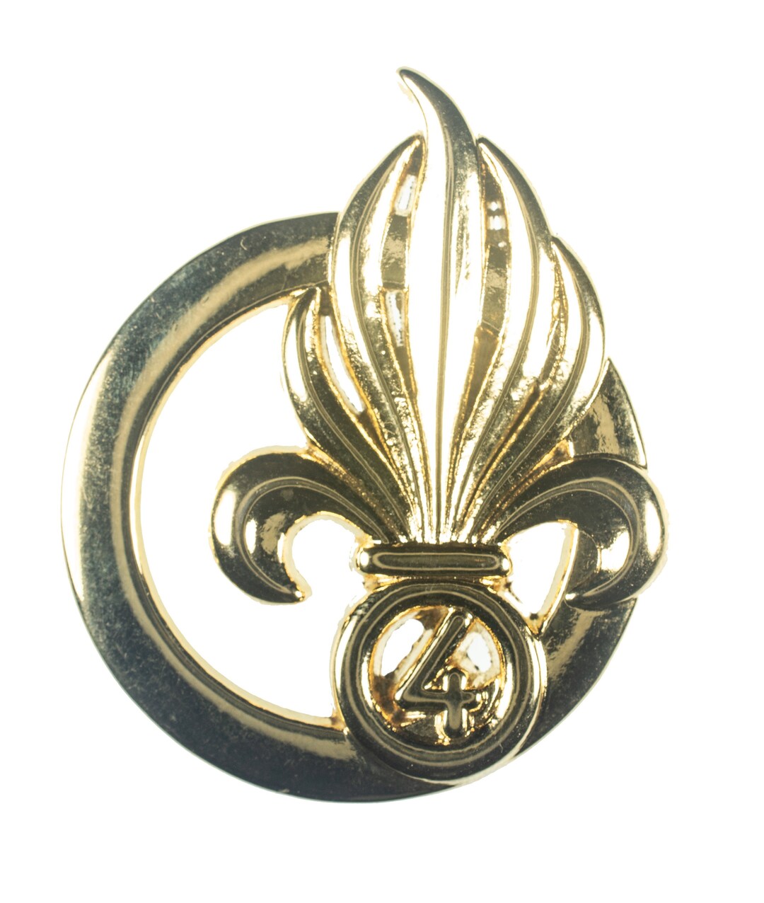 French Foreign Legion Beret Badge: 4th Foreign Cavalry Regiment - Etsy