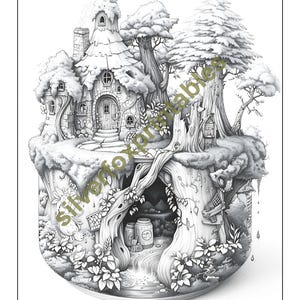 30 Tiny Houses in Tin Can Coloring Pages | Printable Adults Kids ...