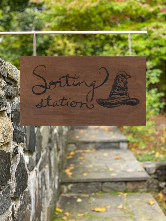 Printable PDF Sorting Station Sign | Etsy