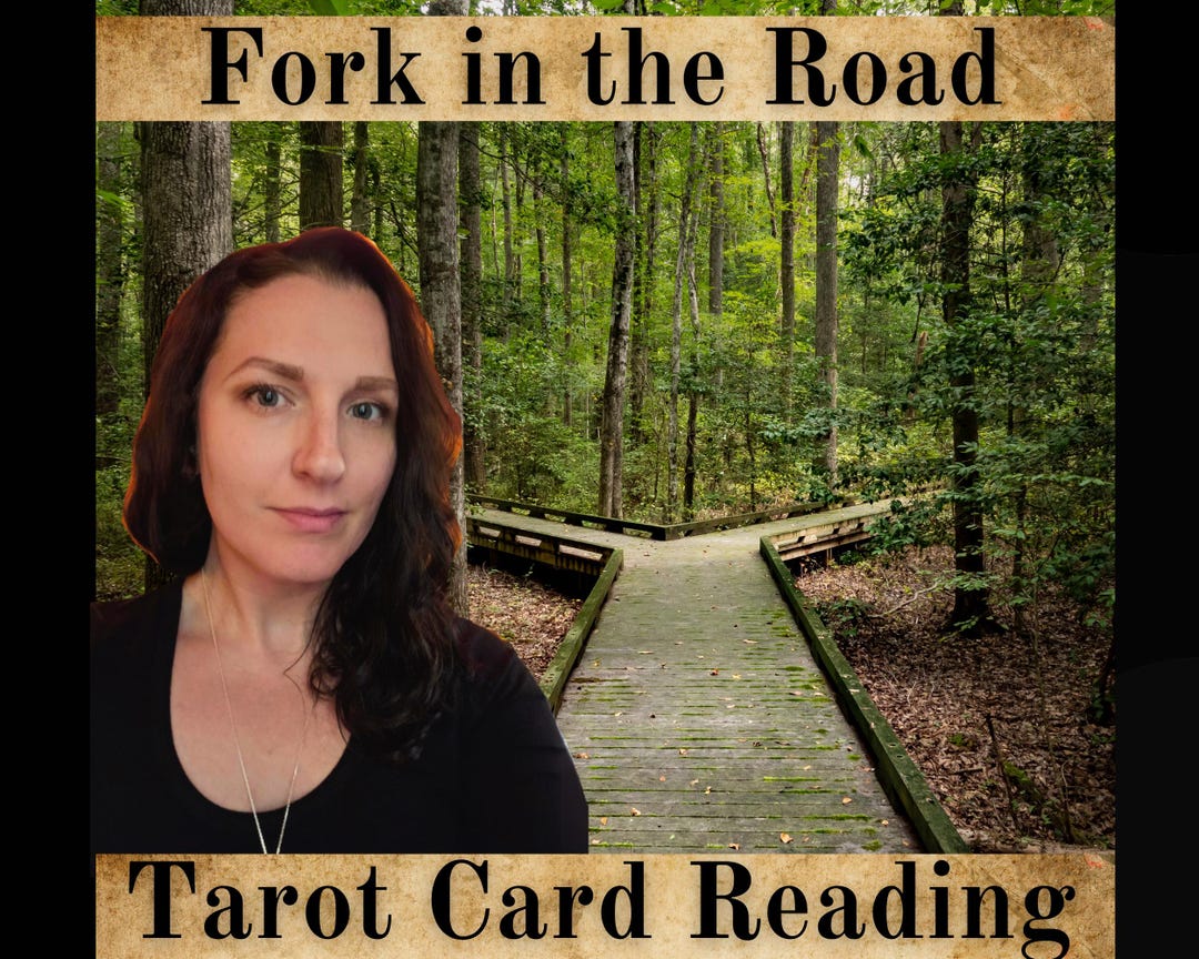 Decision Making Tarot Card Reading. Fork in the Road Tarot Spread ...