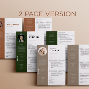 Resume Template Bundle Microsoft Word With Cover Letter Simple Resume ...