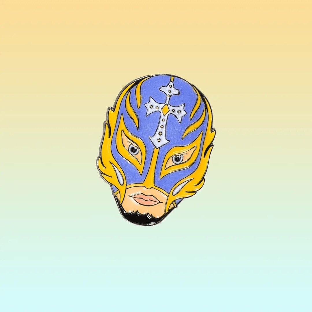 619 Mysterio Enamel Pin, Mexico Pin, Boxer Pins - Etsy