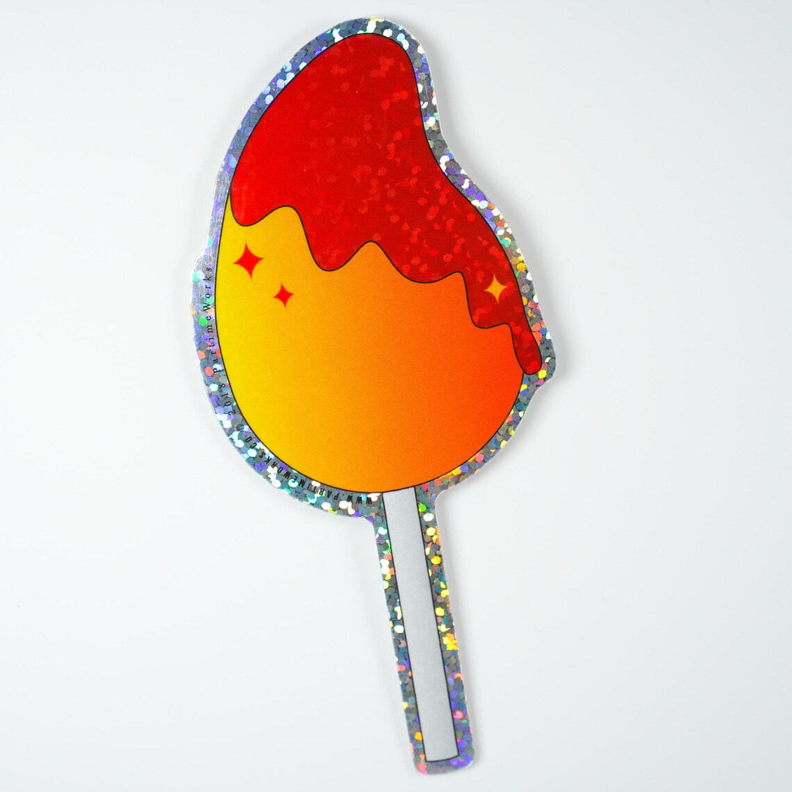 Paleta Mango 4" Holographic Sticker, Candy, Inspired, Love Candy, Mango ...