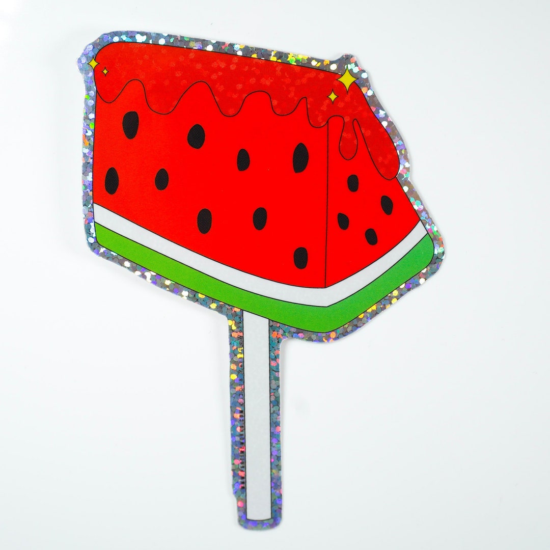 Paleta Sandia 3 Holographic Sticker Candy Inspired - Etsy