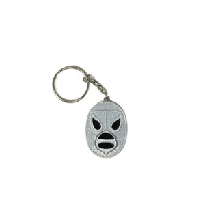 El Santo, Mexican Macho Luchador Libre Keychain, Mucha Lucha, Inspired ...