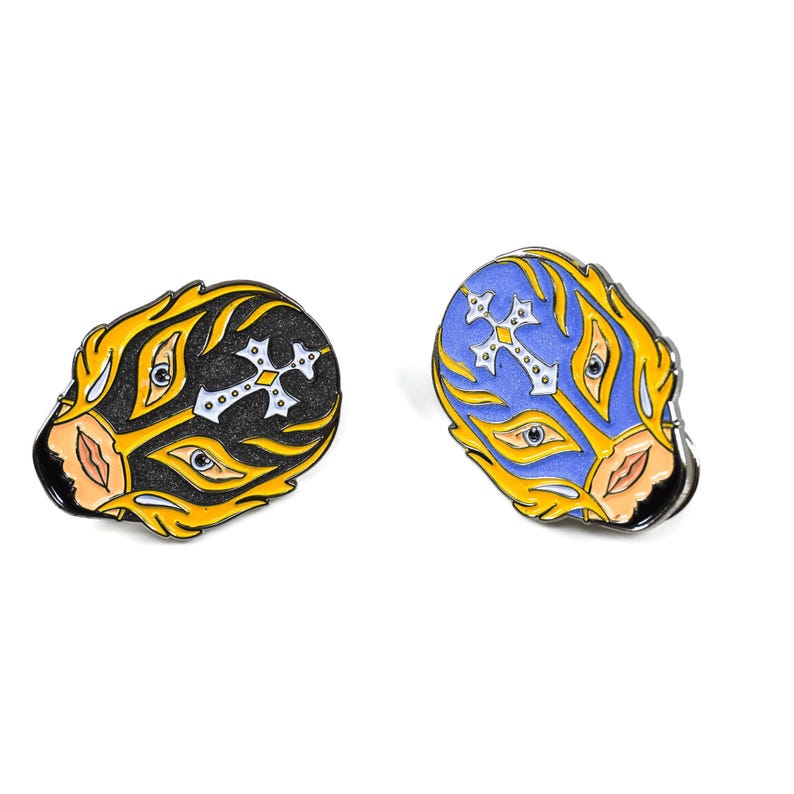 619 Mysterio (*black Mask) Enamel Pin, Mexico Pin, Boxer Pins - Etsy