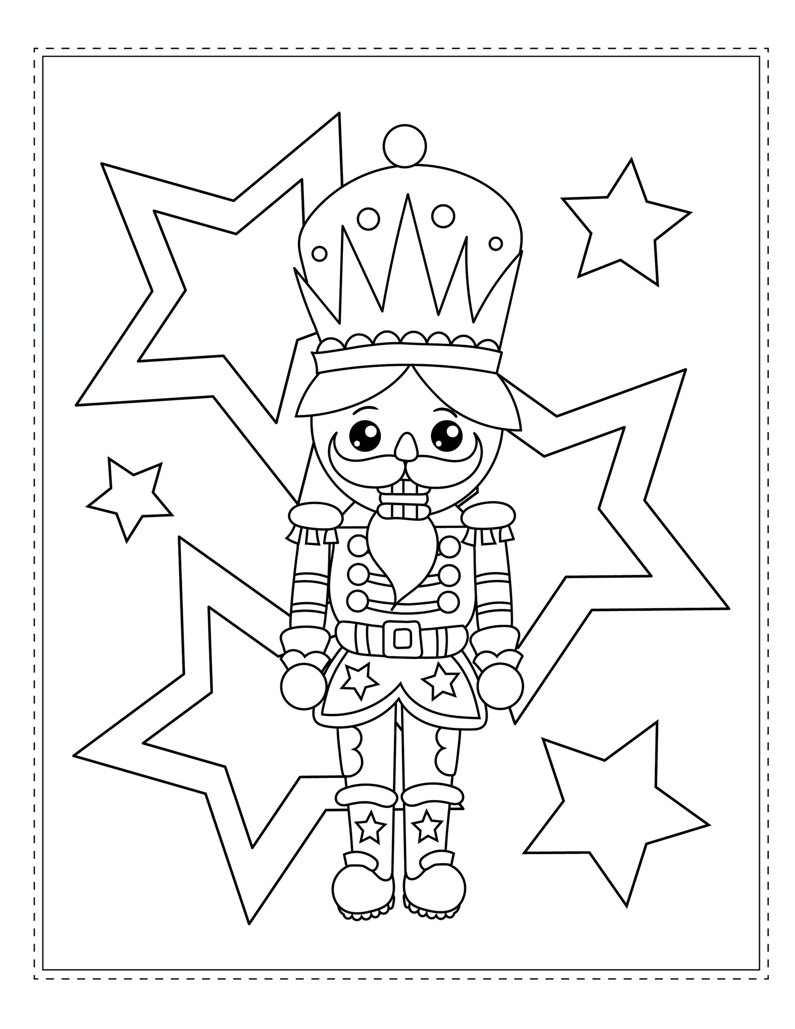 Nutcracker Coloring Book - Digital Download Coloring Pages - Etsy