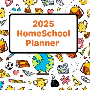 2025 72 Page Homeschool Planner, Homeschool Mom, Homeschooling ...