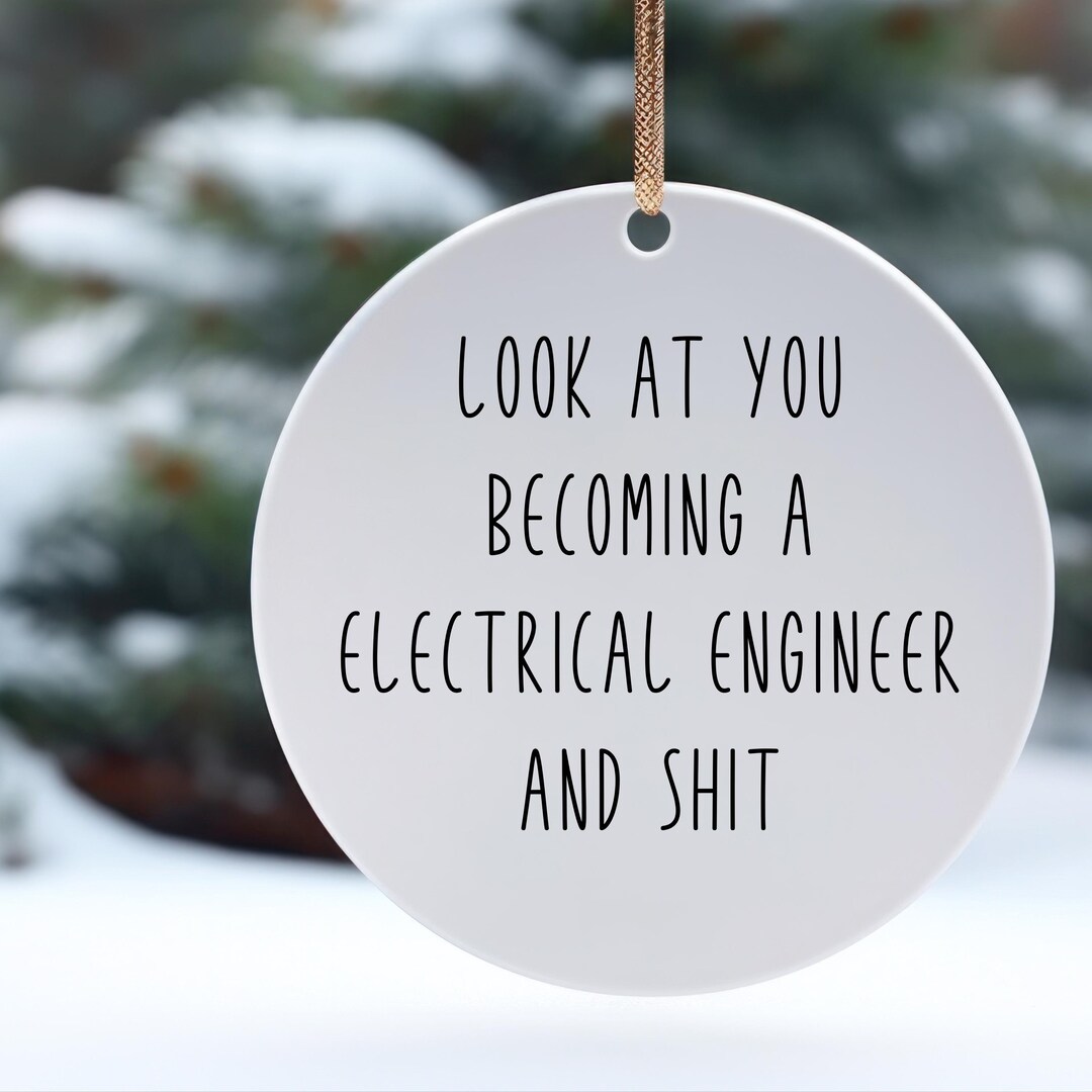 Electrical Engineer Ornament, Electrical Engineer Christmas Ornament ...
