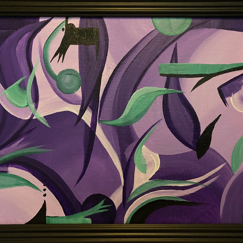 Black Purple Coelius - Etsy