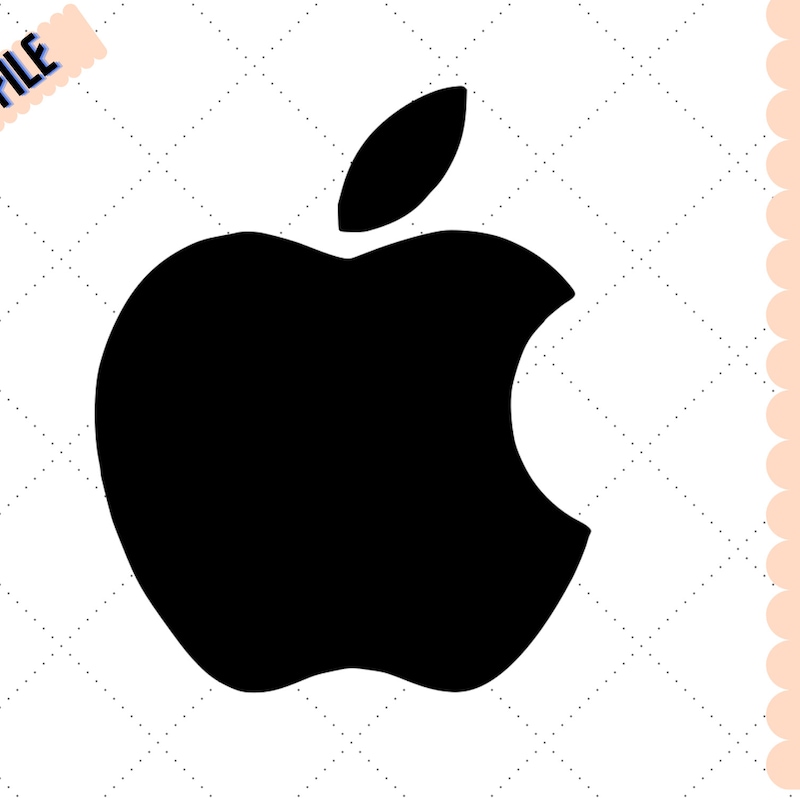 Imac Apple Logo Sticker - Etsy