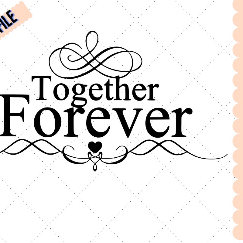 Together Forever Hearts - Etsy