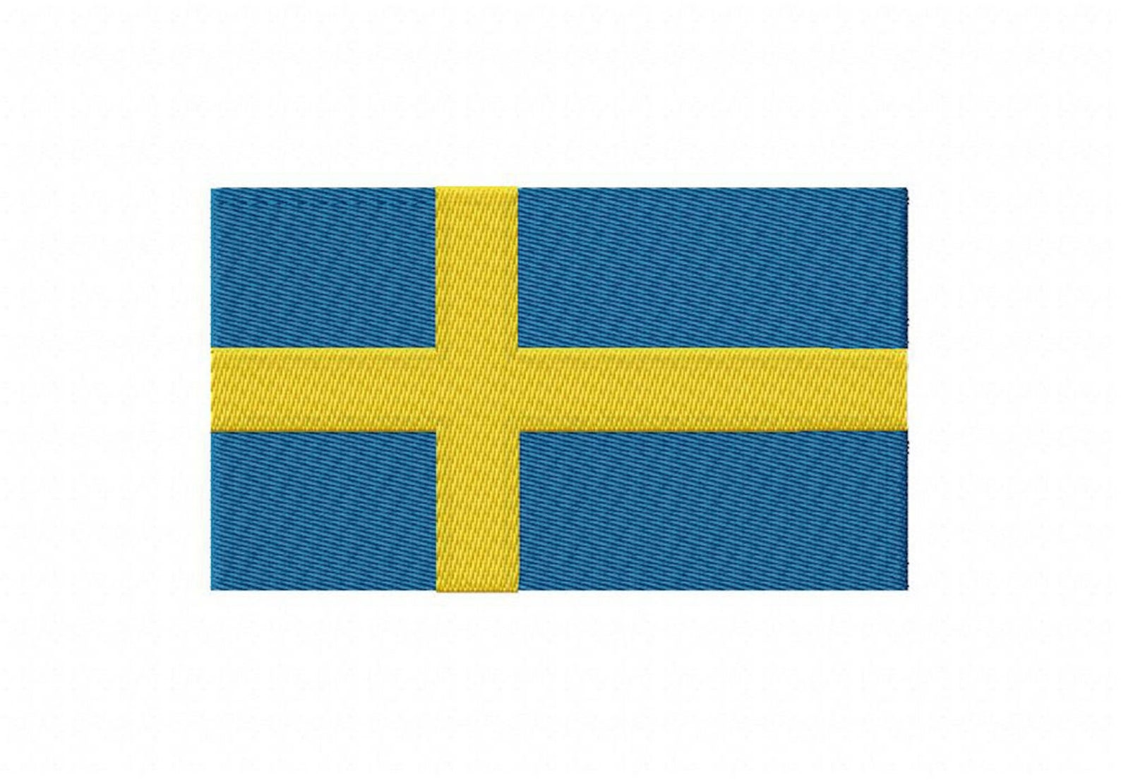 Swedish Flag, Sweden, Machine Embroidery Files, Instant Download - Etsy
