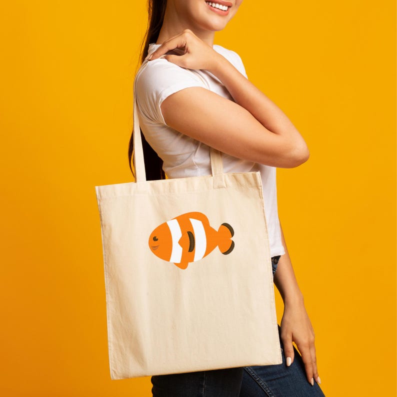 Clown Fish Embroidery Design: Tropical Ocean Animal (digital Download ...
