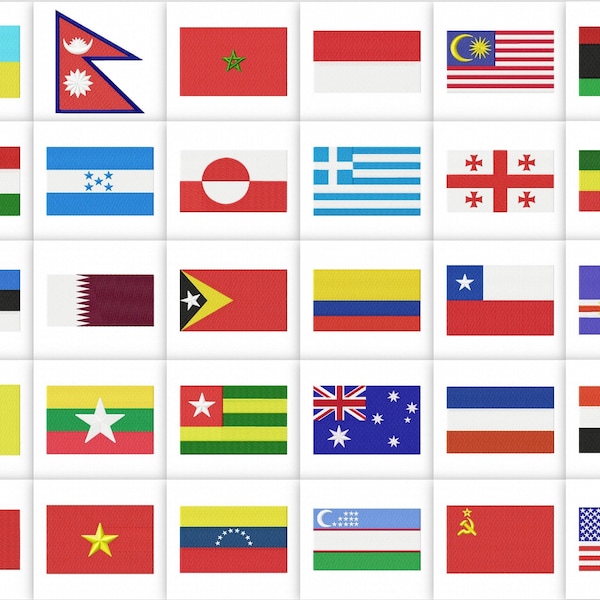 World Flags - Etsy