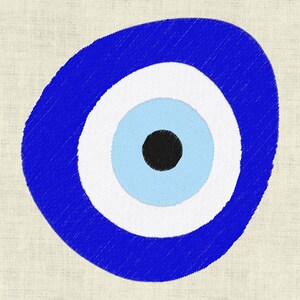 Evil Eye Embroidery Design Set, Machine Embroidery File, Instant ...
