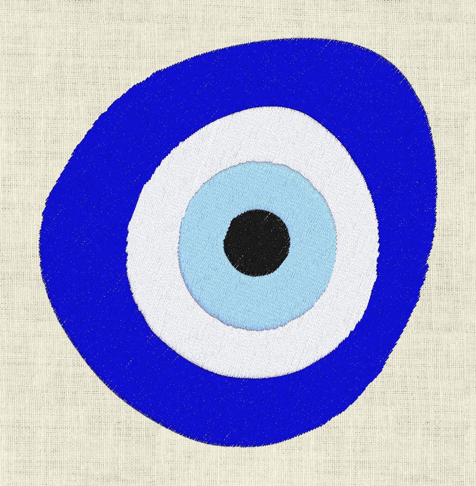 Evil Eye Embroidery Design, Machine Embroidery File, Instant Download ...