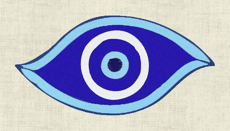 Evil Eye Embroidery Design Set, Machine Embroidery File, Instant ...