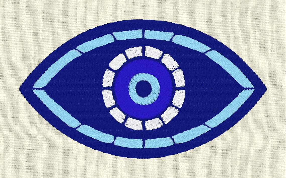 Evil Eye Embroidery Design Set, Machine Embroidery File, Instant ...