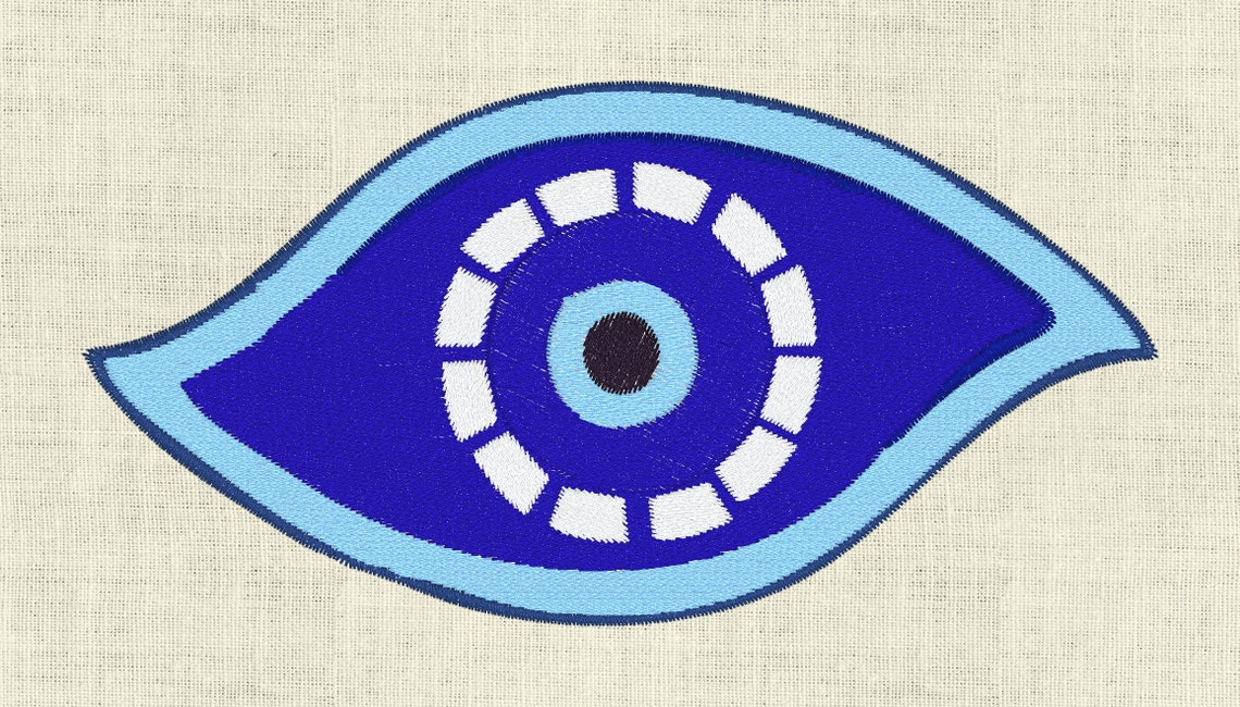 Evil Eye Embroidery Design Set, Machine Embroidery File, Instant ...