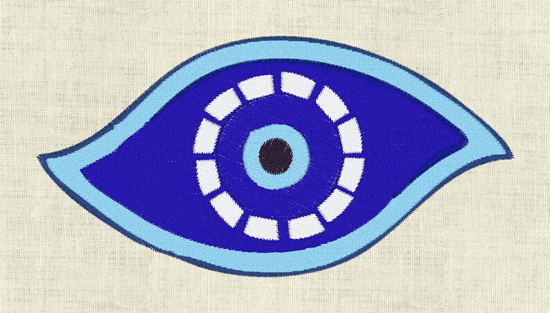Evil Eye Embroidery Design Set, Machine Embroidery File, Instant ...