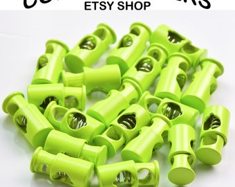 BLACK Metal Classic Cord Stoppers Lace Locks for Shoelaces - Etsy