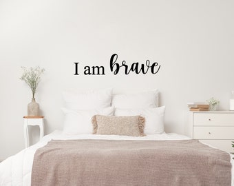 I Am Brave Stickers - Etsy