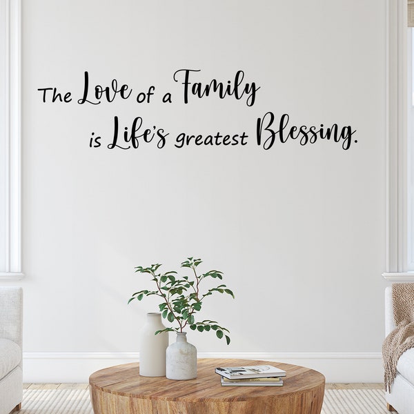 Blessing Wall Decal - Etsy