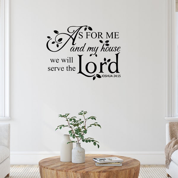 As for Me and My House - Etsy