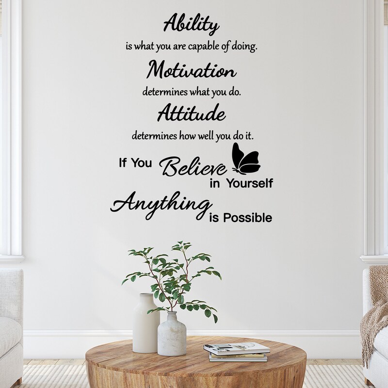 Motivational Decals - Etsy