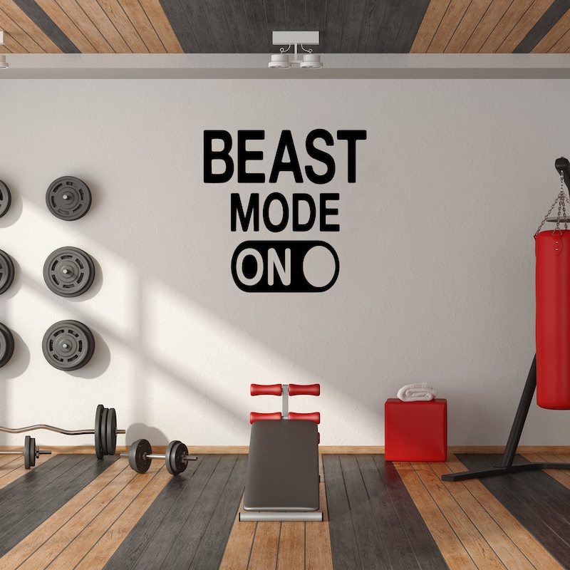 Beast Mode Decal - Etsy
