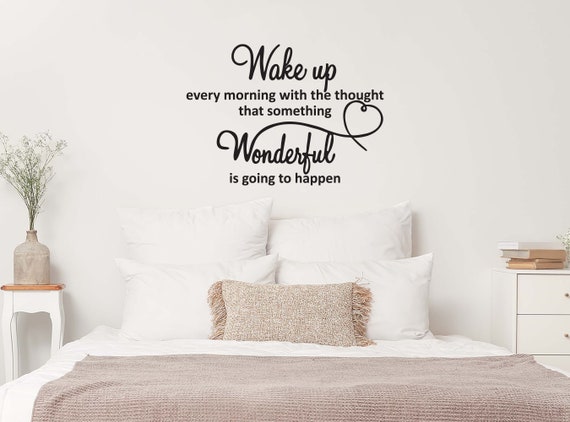 Wake up Every Morning With the Thought That Something | Etsy