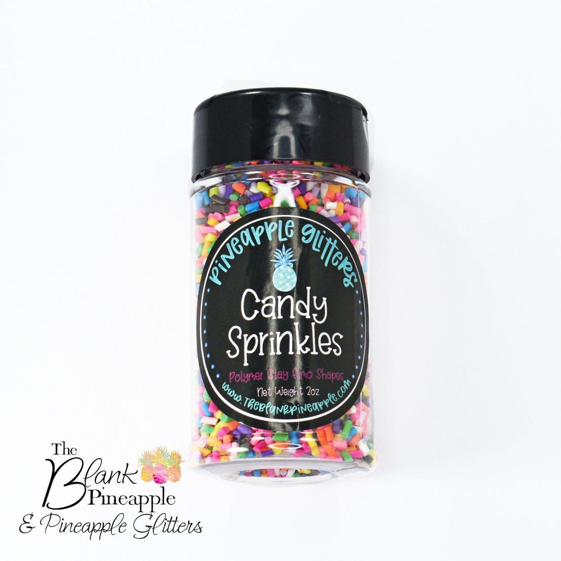 Candy Sprinkles Polymer Clay Shapes, 2oz (56g), Bright Clay Sprinkles ...