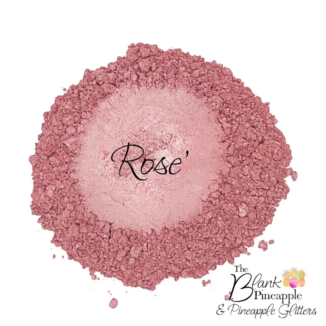 Rose' - Mica Powder Pigment 10 Grams, Pearlescent Pink Mica Powder - Etsy