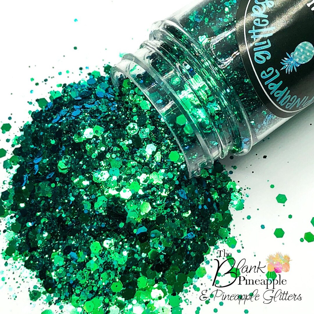 Froggy Chunky Mix Color Shifting Glitter PET Polyester 2oz. Shaker ...