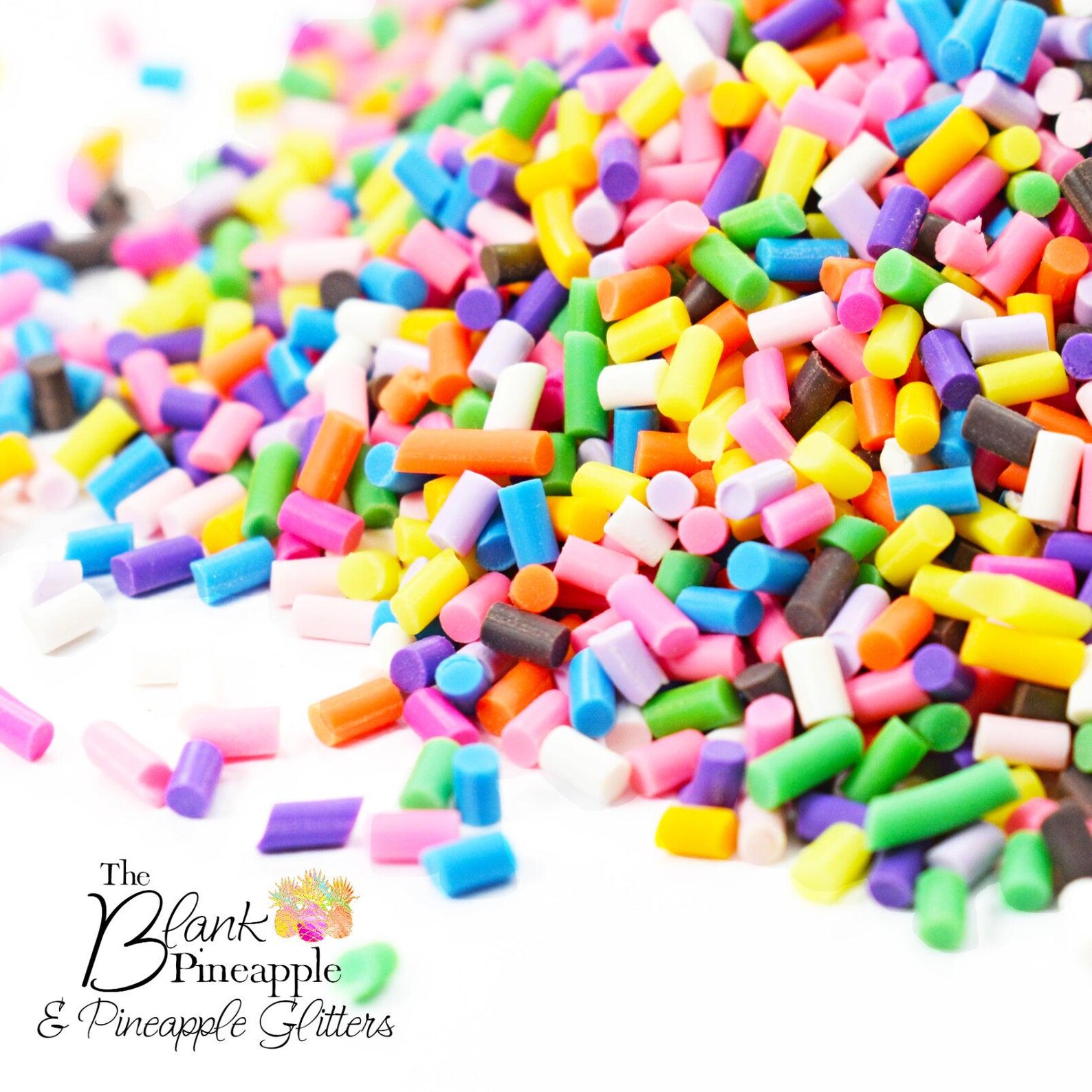 Candy Sprinkles Polymer Clay Shapes, 2oz (56g), Bright Clay Sprinkles ...