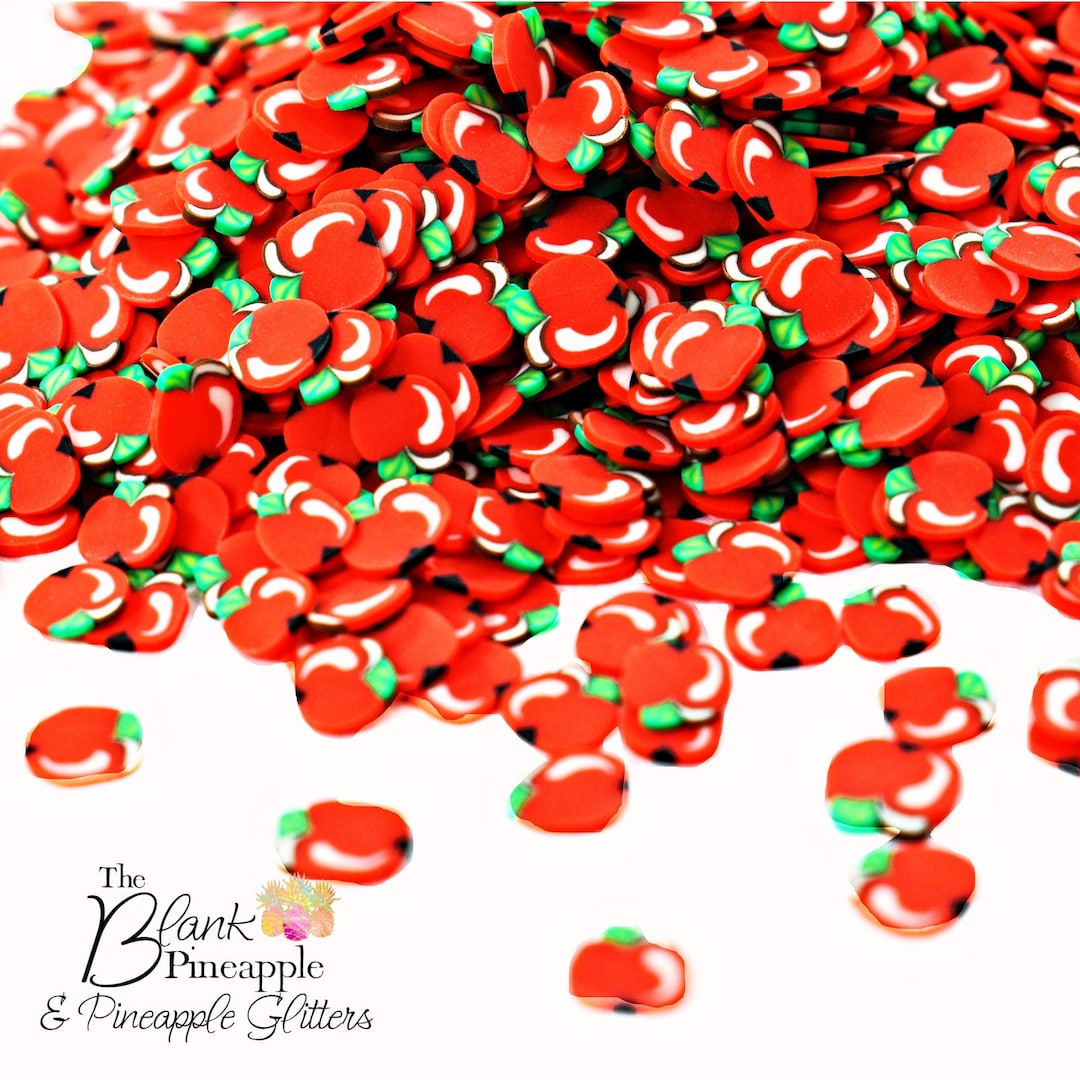 Fimo Shapes, Apple a Day Polymer Clay Pieces 2oz Resealable Bag 56 ...