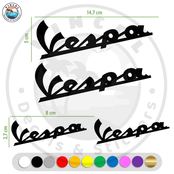 Vinyl Decal Vespa - Etsy