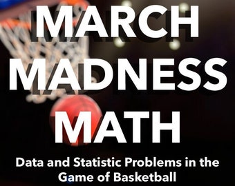 March Madness Basketball Math Worksheets - Etsy