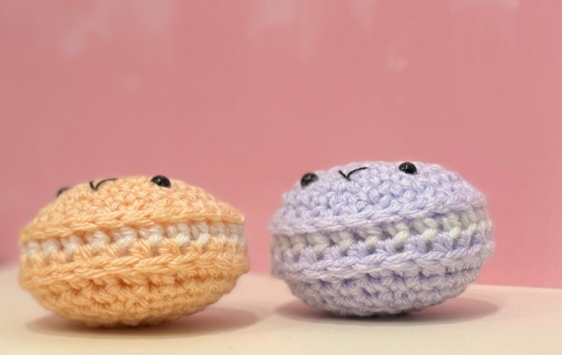 Amigurumi Macarons Crochet Food Macaron Food Amigurumi Pastry Amigurumi ...
