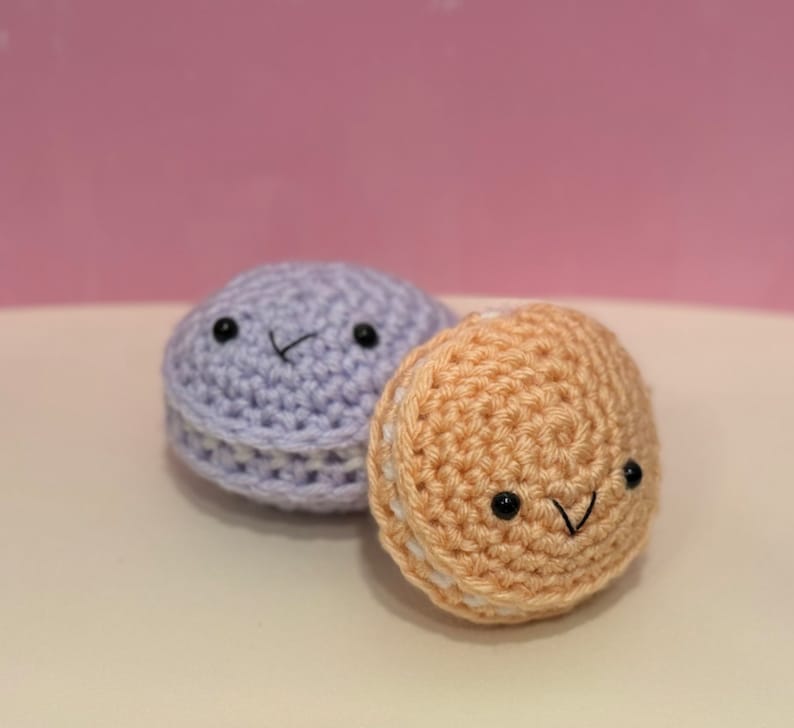 Amigurumi Macarons Crochet Food Macaron Food Amigurumi Pastry Amigurumi ...
