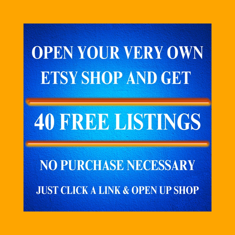 Open Etsy Shop - Etsy