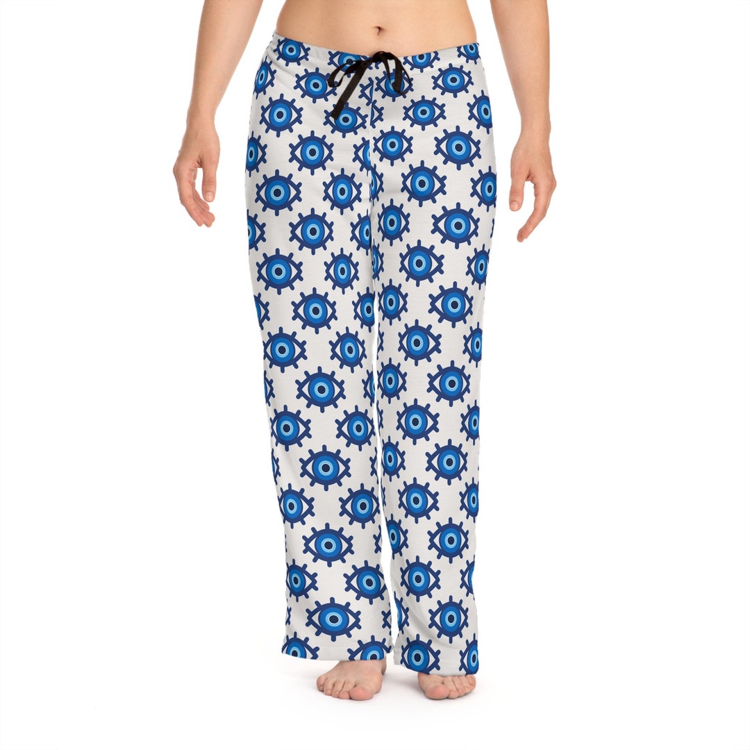 Evil Eye Women's Pajama Bottoms Stylish Sleepwear for Women Trendy ...