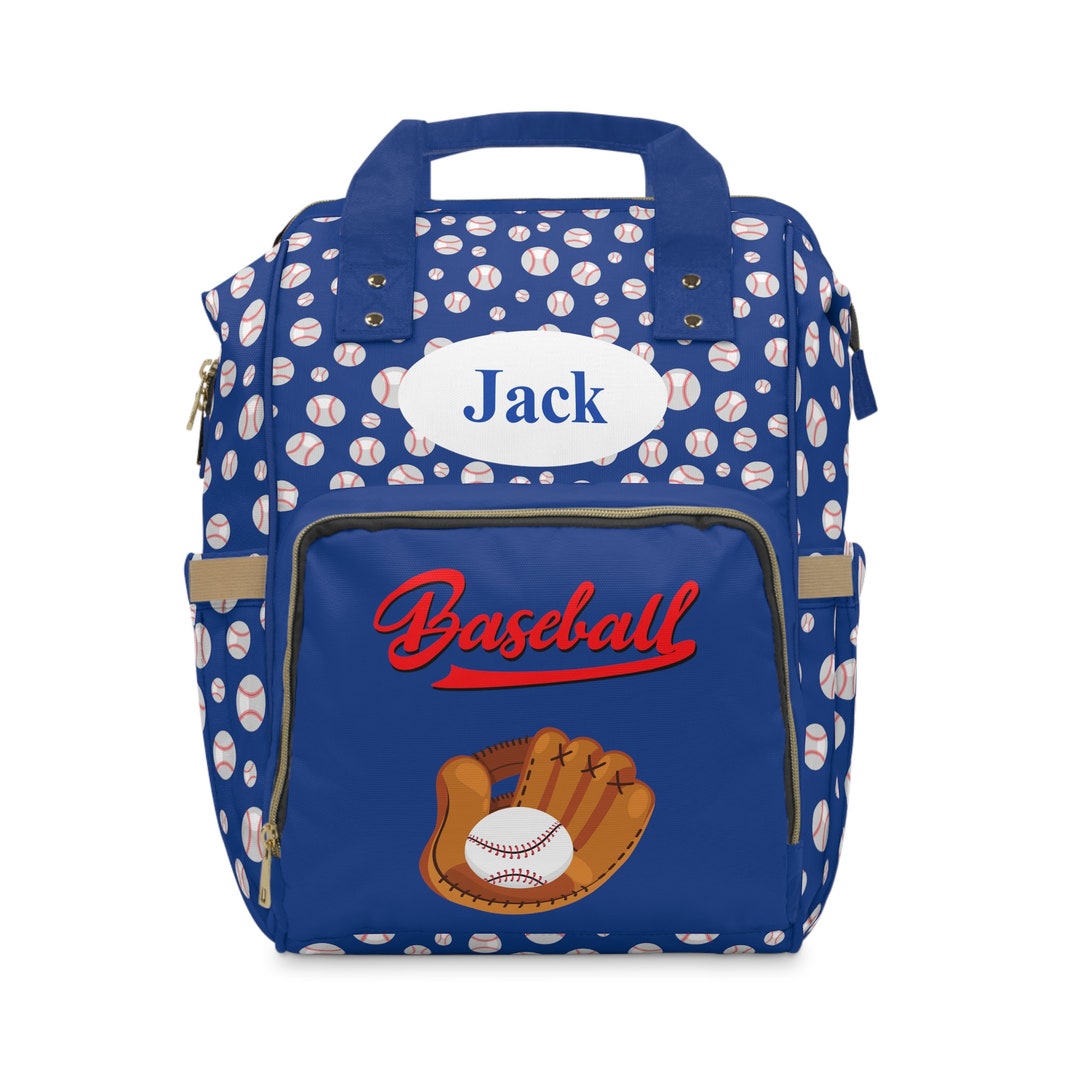 Personalized Kids Baseball Backpack Custom Children's Sports Bag With ...