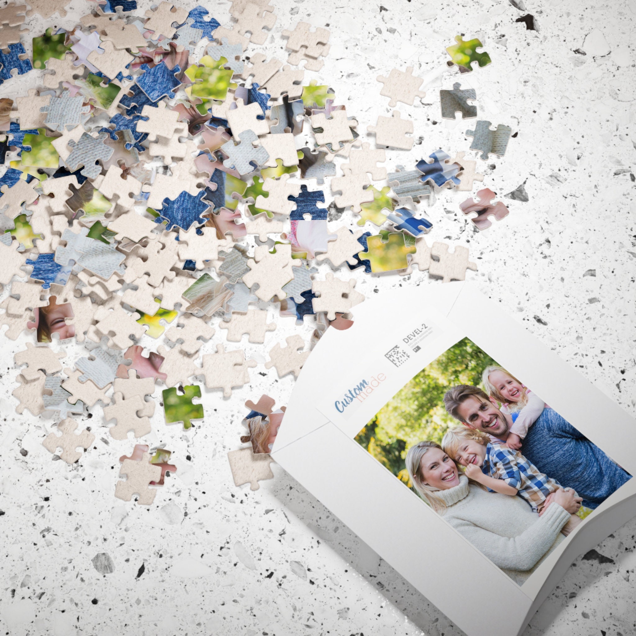 Personalized Picture Puzzle Custom Photo Jigsaw Puzzle Design - Etsy
