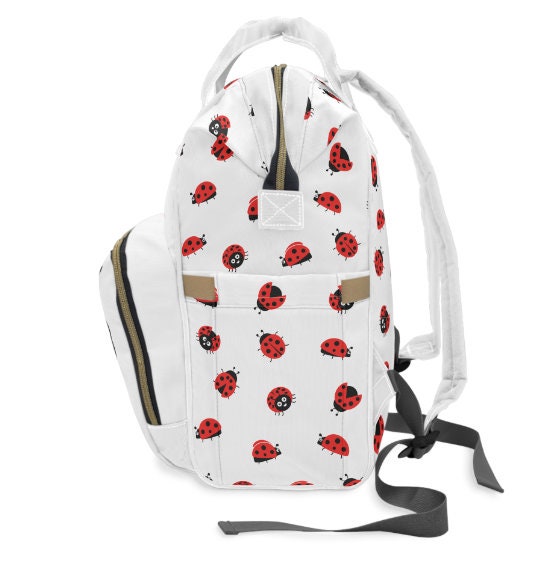 Personalized Ladybug Kids Backpack Customized Children's Bag for School ...